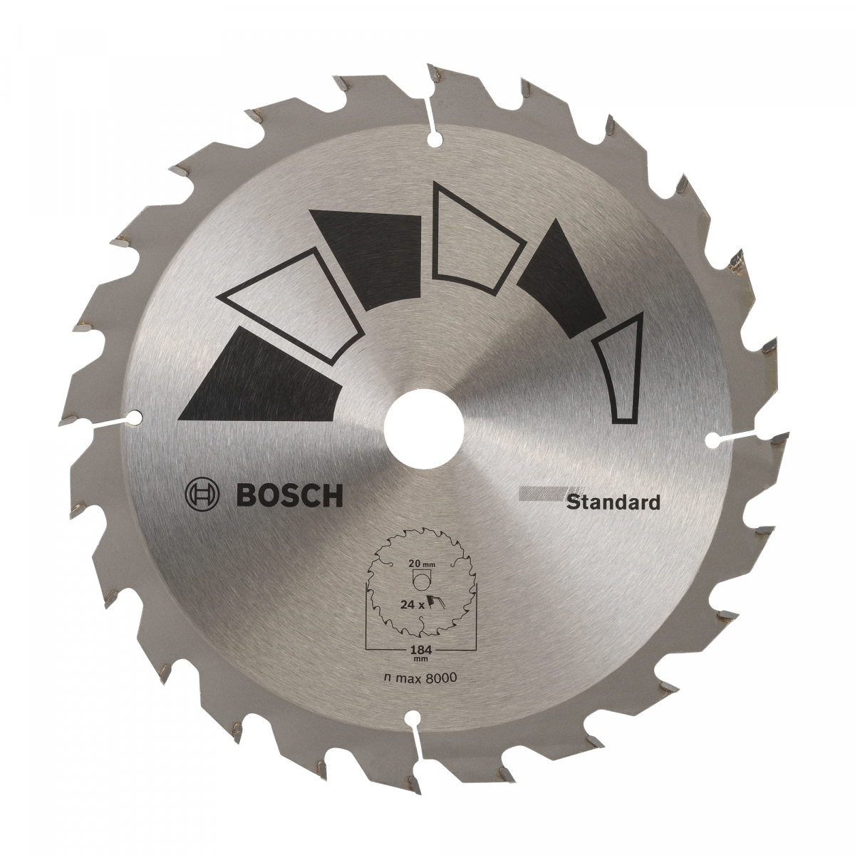 Циркулярен диск 184 мм Standard BOSCH 06019174 на топ цена — Home Max ...