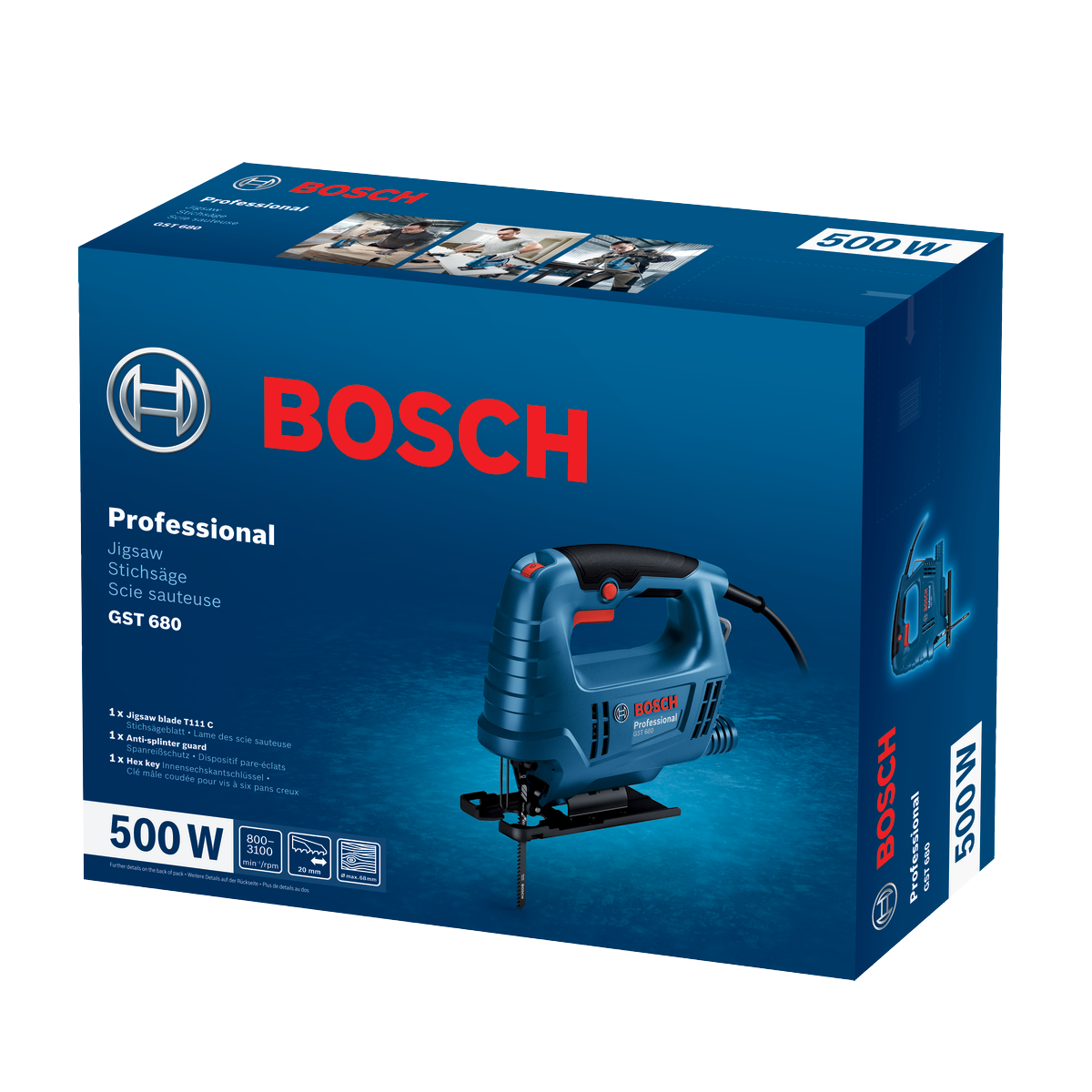Прободен трион Bosch Blue GST 680 06094225 на топ цена — Home Max | ex ...