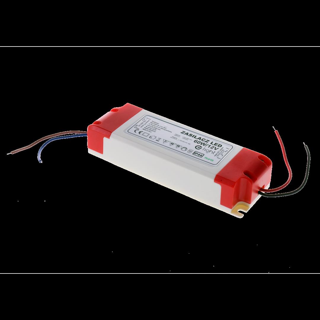 Влагозащитен LED трансформатор 60W-12VDC IP44 12070916 на топ цена ...