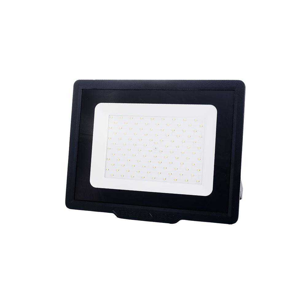 LED прожектор 100W 6000K IP65 черен 12055814 на топ цена — Home Max ...