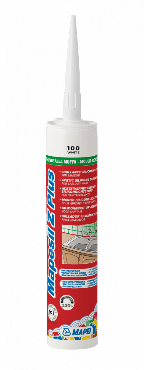 Силикон Mapei MAPESIL Z PLUS 100 Бял 280 мл 04026884 на топ цена — Home ...
