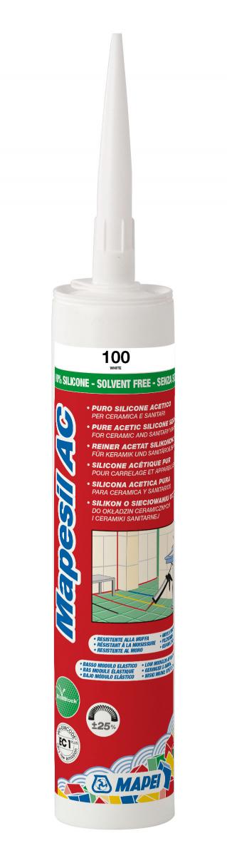 Силикон Mapei Mapesil AC 100 бял 310 мл 04069270 на топ цена — Home Max ...