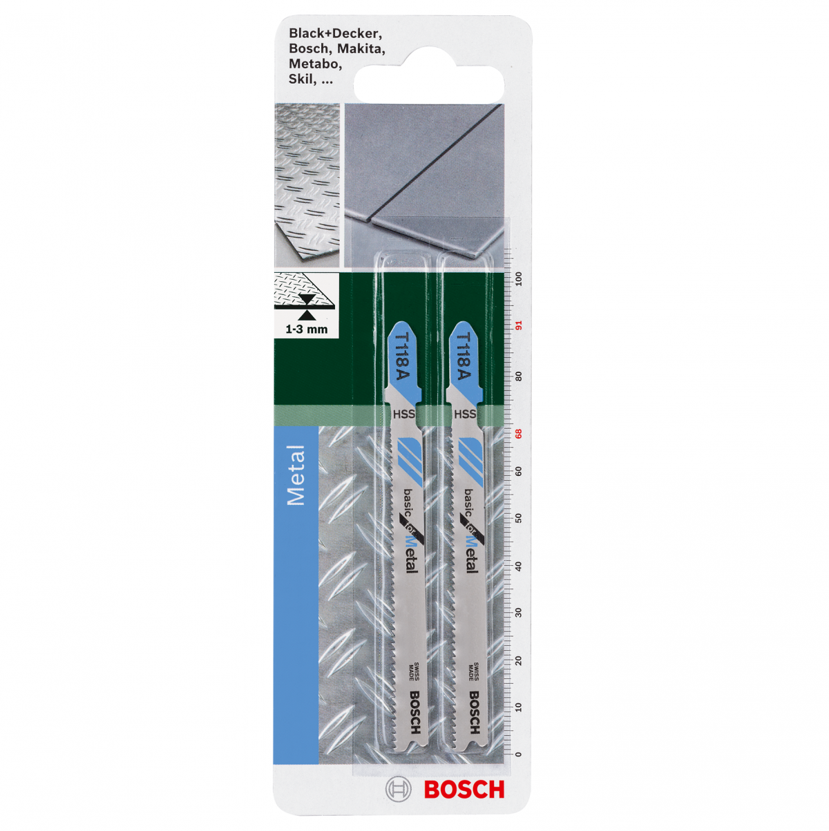 Ножчета HSS T118A BOSCH 2 бр. 30087309 на топ цена — Home Max | ex Baumax