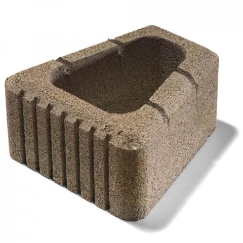 Кашпа кафява, 15 см 21671821 на топ цена — Home Max | ex Baumax