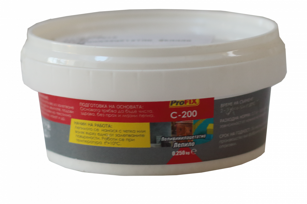 Profix лепило C200 250гр 11049326 на топ цена — Home Max | ex Baumax