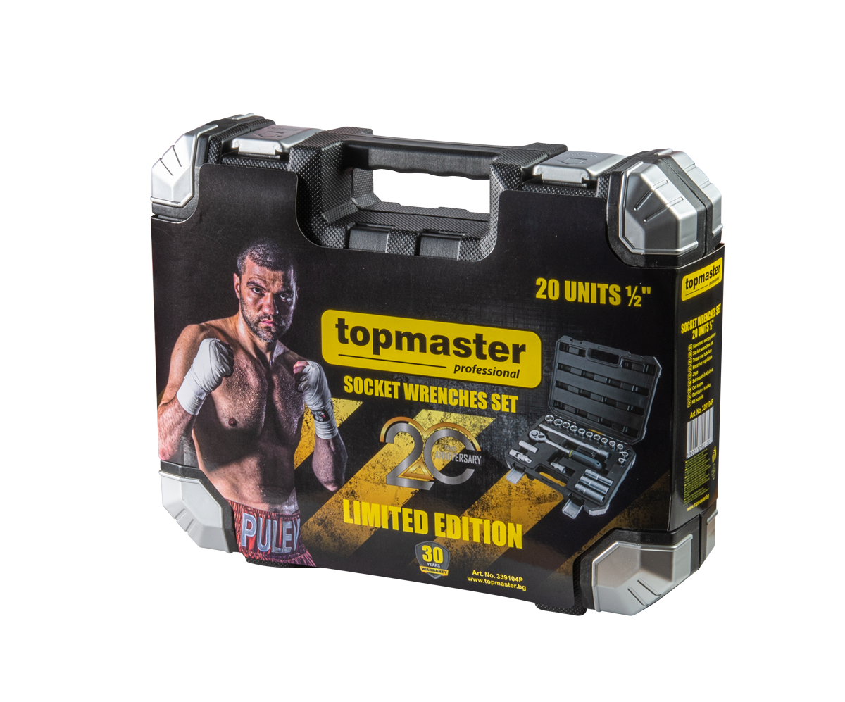 Комплект инструменти Topmaster 1/2" 20 части 06006303 на топ цена — Home Max | ex Baumax