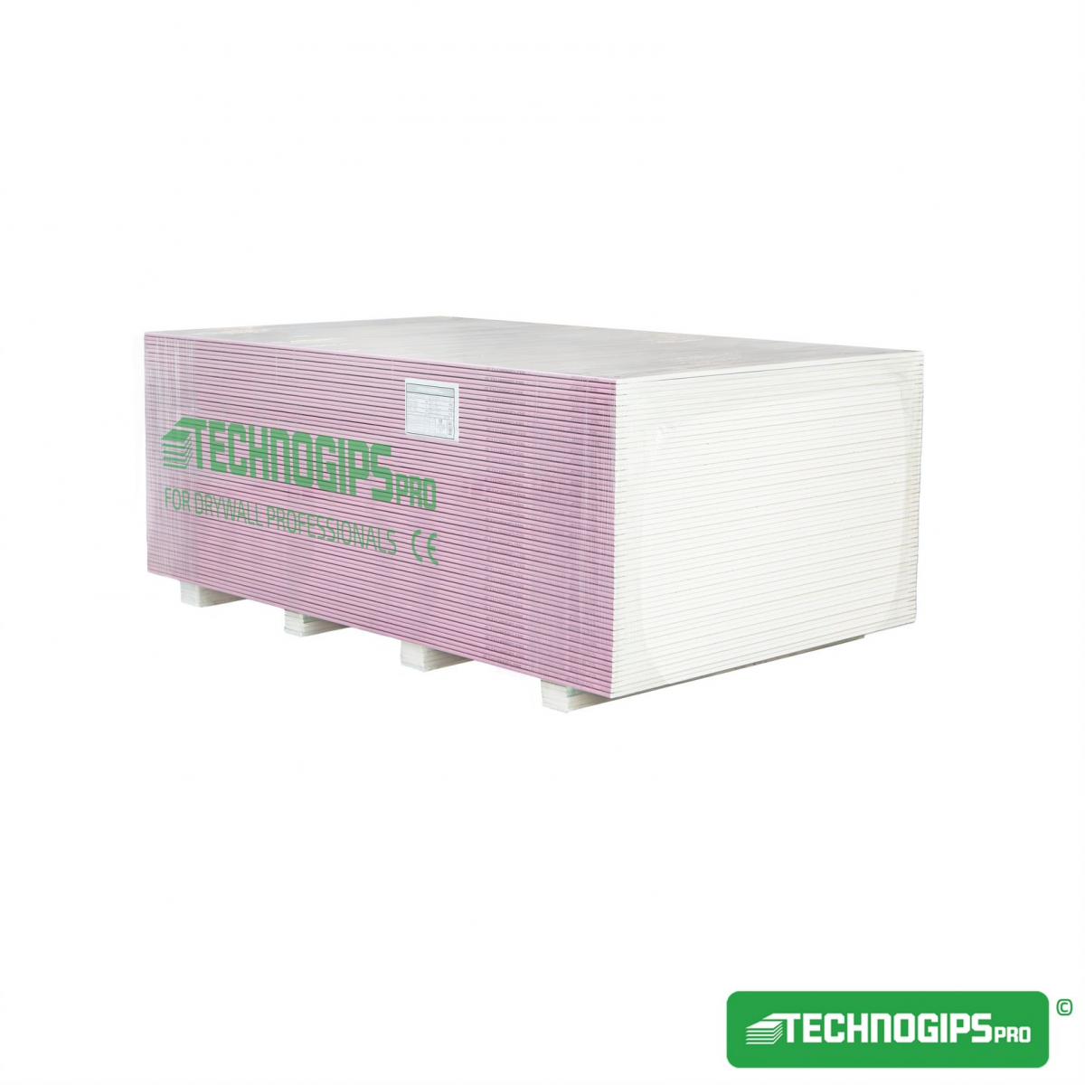 Гипсокартон Technogips Pro Огнеустойчив 23390867 на топ цена — Home Max | ex Baumax