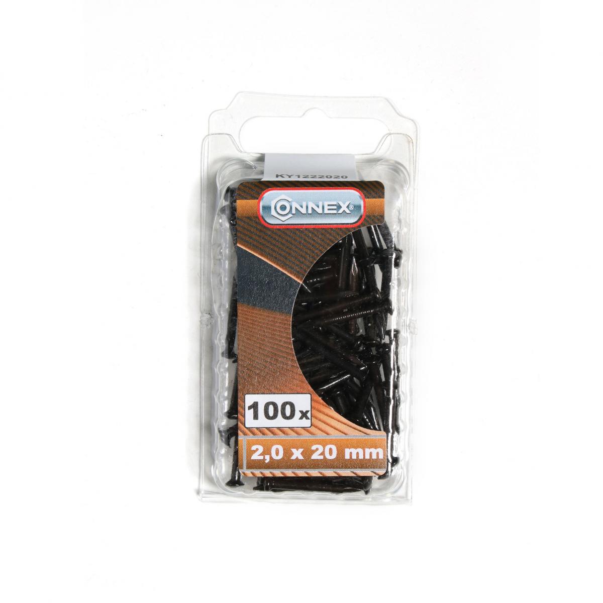 Пирони стоманени CONNEX 2.0x20 100бр 06081737 на топ цена — Home Max ...