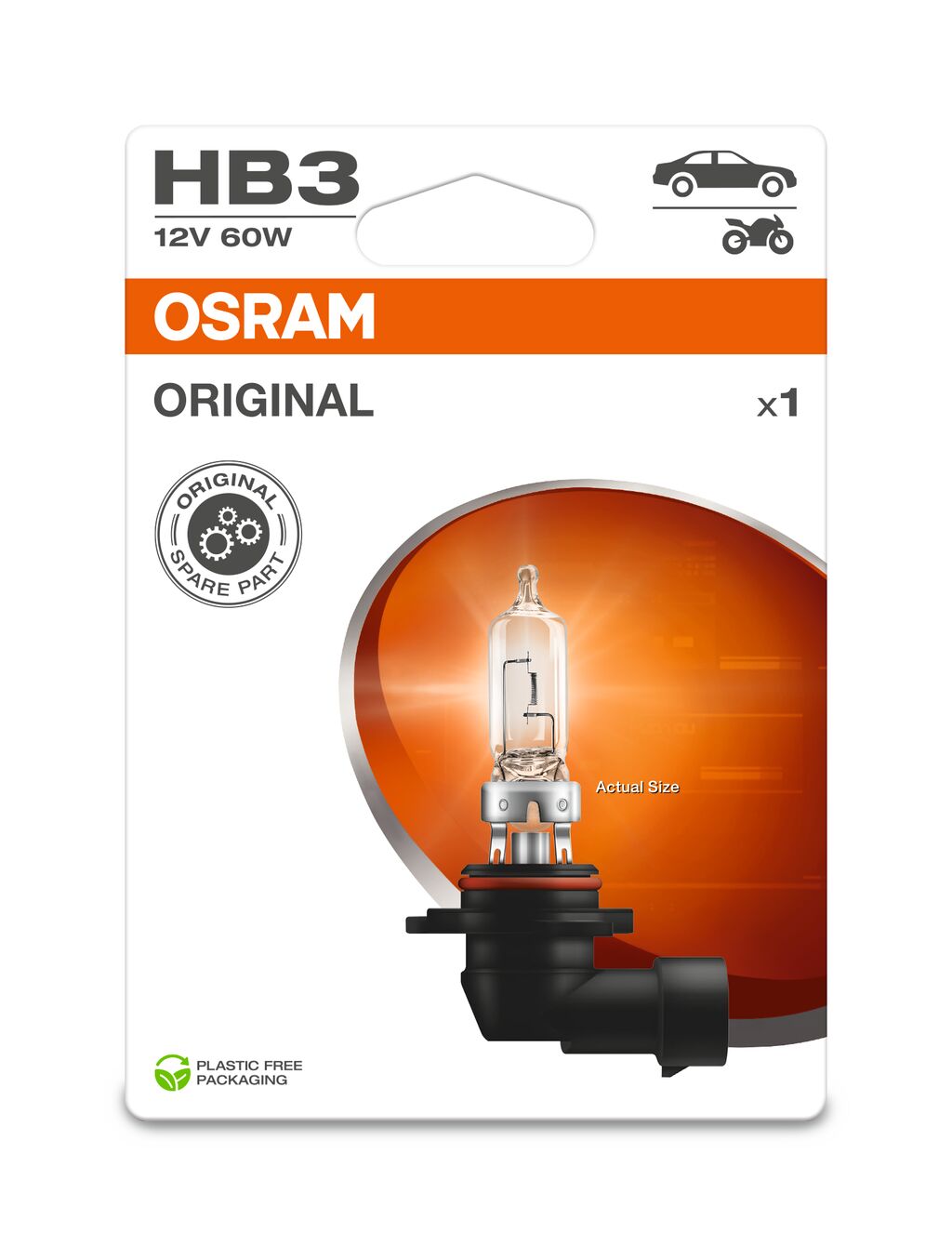 Aвто крушка HB3 Osram 12V 60W 06040673 на топ цена — Home Max | ex Baumax