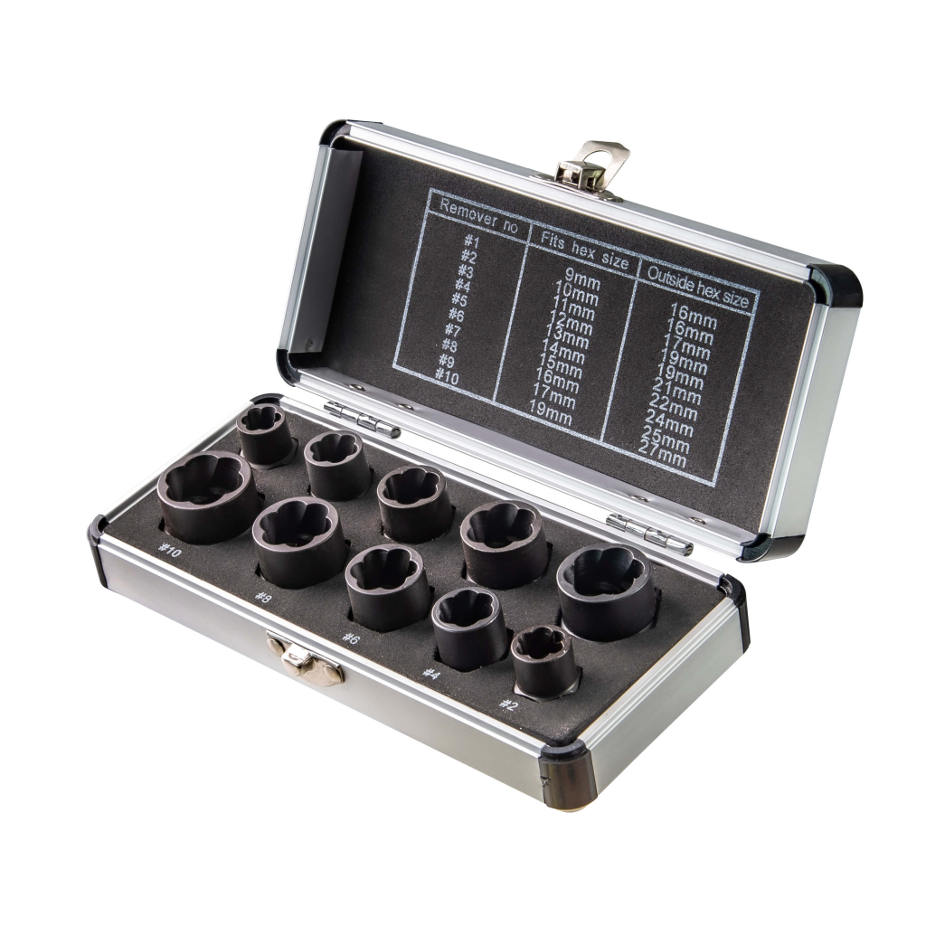 Комплект екстрактори 9-19мм 3/8" Topmaster 10 бр. 06097967 на топ цена — Home Max | ex Baumax