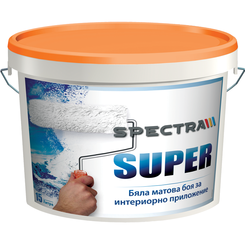 Бяла интериорна боя Spectra Super 2.5 л мат 11047476 на топ цена — Home ...