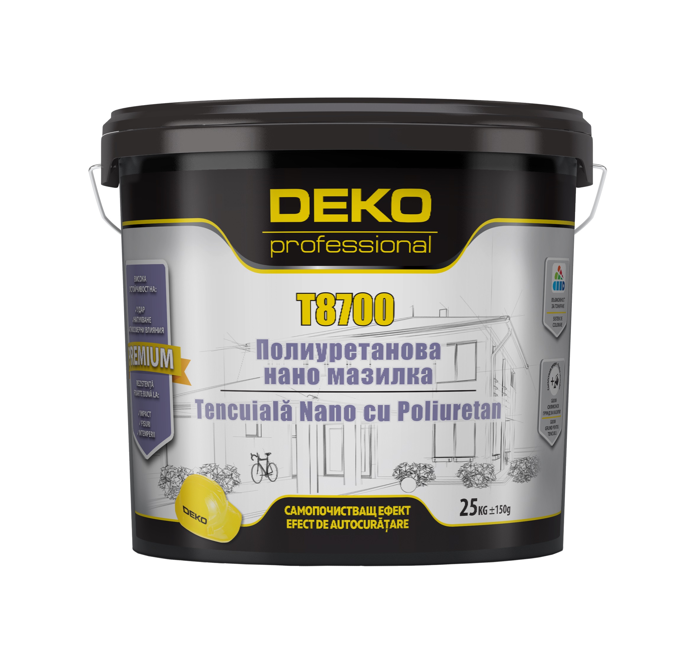 Полиуретанова нано мазилка DEKO professional В2, 25 кг 13104115 на топ ...