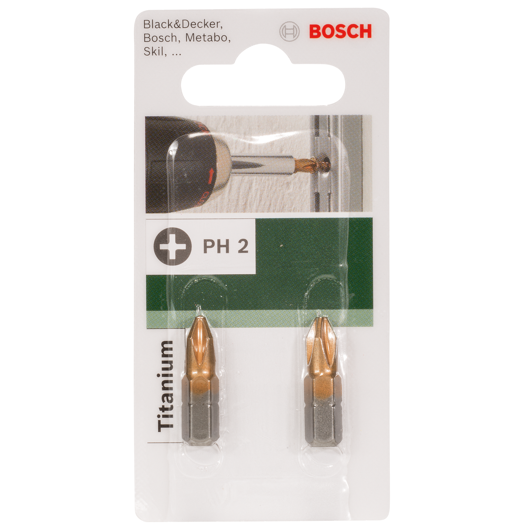 бит Bosch Titanium Ph2 25мм 30087774 на топ цена Home Max Ex Baumax